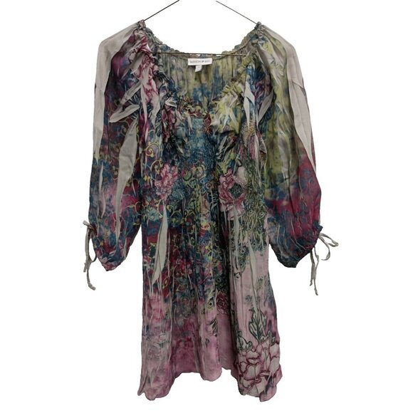 Fashion Bug | Tops | Vintage Fashion Bug Womens Babydoll Tunic Top ...